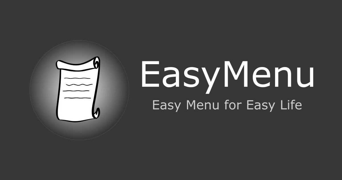 Weekly meal planner - EasyMenu